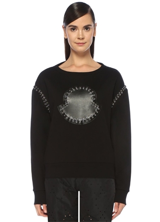 Moncler Genius Kadın 6 Noir Kei Ninomiya Siyah Sweatshirt S EU