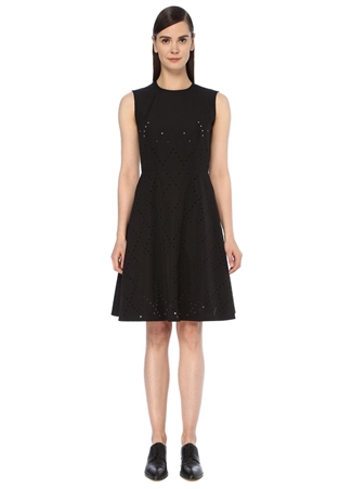 Moncler Genius Kadın 6 Noir Kei Ninomiya Siyah Midi Elbise 40 IT Moncler Genius Kadın 6 Noir Kei Ninomiya Siyah Midi Elbise 40 IT