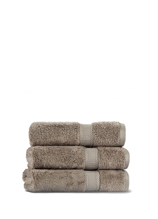 L’appartement Fancy Kahverengi Banyo Havlusu