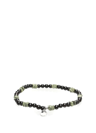 Babette Wasserman Erkek Siyah Haki Boncuklu Bileklik EU Babette Wasserman Erkek Siyah Haki Boncuklu Bileklik EU