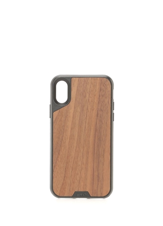 Mous Erkek Kahverengi Ahşap Görünümlü iPhone X Telefon Kılıfı EU