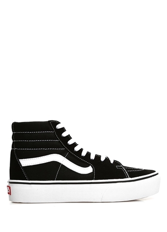Vans Kadın SK8 Hi Siyah Beyaz Bilekli Sneaker 4 EU Vans Kadın SK8 Hi Siyah Beyaz Bilekli Sneaker 4 EU