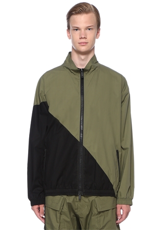 Unravel Erkek Motion Siyah Haki Dik Yaka Mont 50 IT