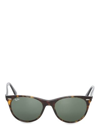 Ray-Ban Kadın Erika Kahverengi Desenli Güneş Gözlüğü 55 EU