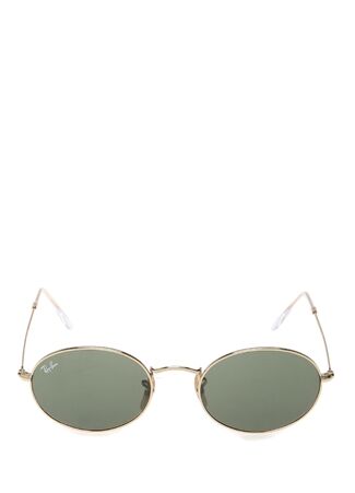 Ray-Ban Kadın Oval Formlu Güneş Gözlüğü Altın Rengi 54 EU