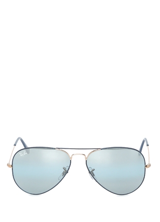 Ray-Ban Erkek Aviator Mavi Pilot Stil Güneş Gözlüğü 58 EU Ray-Ban Erkek Aviator Mavi Pilot Stil Güneş Gözlüğü 58 EU