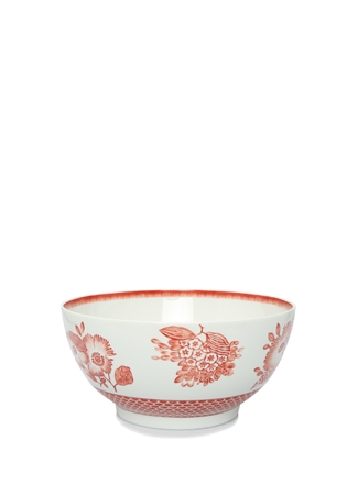 Vista Alegre Atlantis Coralina Large Çiçek Desenli Porselen Kase Çok Renkli