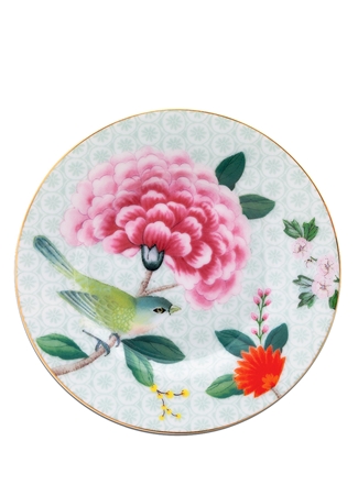 Pip Studio Blushing Birds Baskılı Porselen Petit Four Tabağı Çok Renkli Pip Studio Blushing Birds Baskılı Porselen Petit Four Tabağı Çok Renkli