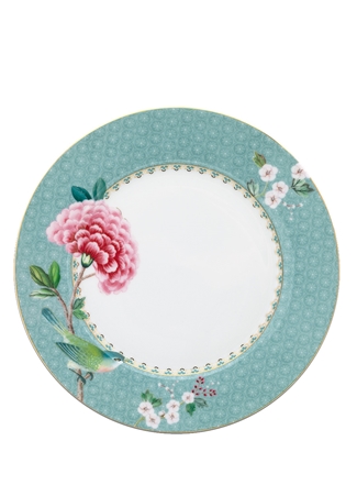 Pip Studio Blushing Birds Çiçekli Porselen Tabak Çok Renkli Pip Studio Blushing Birds Çiçekli Porselen Tabak Çok Renkli