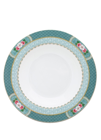 Pip Studio Blushing Birds Baskılı Porselen Çorba Tabağı Çok Renkli Pip Studio Blushing Birds Baskılı Porselen Çorba Tabağı Çok Renkli