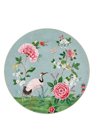 Pip Studio Blushing Birds Mavi Çiçekli Porselen Supla Çok Renkli Pip Studio Blushing Birds Mavi Çiçekli Porselen Supla Çok Renkli