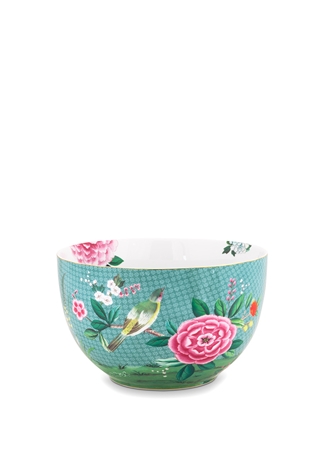 Pip Studio Blushing Birds Çiçek Desenli Porselen Kase Çok Renkli Pip Studio Blushing Birds Çiçek Desenli Porselen Kase Çok Renkli