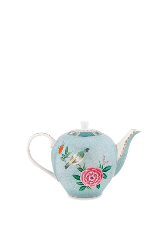 Pip Studio Blushing Birds Çiçekli 1600 Ml Porselen Demlik Çok Renkli Pip Studio Blushing Birds Çiçekli 1600 Ml Porselen Demlik Çok Renkli