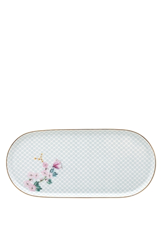 Pip Studio Blushing Birds Baskılı Porselen Servis Tabağı Çok Renkli