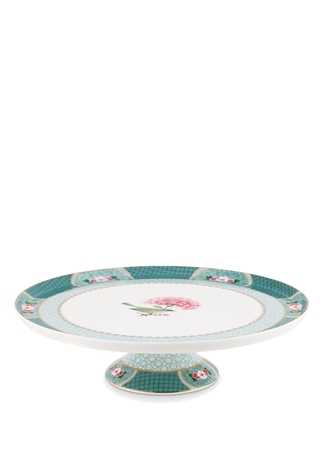 Pip Studio Blushing Birds Baskılı Porselen Kek Standı Çok Renkli