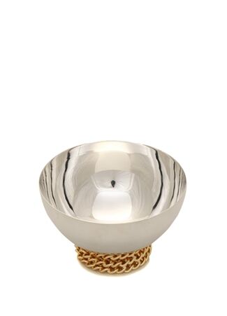 Unique by AV Büyük Boy Gold Zincir Ayaklı Şekerlik Altın Rengi