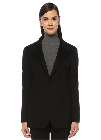 Bottega Veneta Kadın Siyah Kelebek Yaka Kaşmir Ceket 40 It Bottega Veneta Kadın Siyah Kelebek Yaka Kaşmir Ceket 40 It