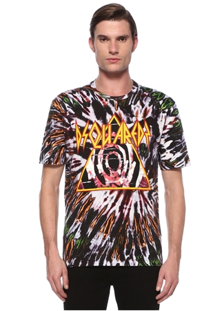 Dsquared2 Erkek Colorblocked Logo Baskılı Basic T-shirt S EU