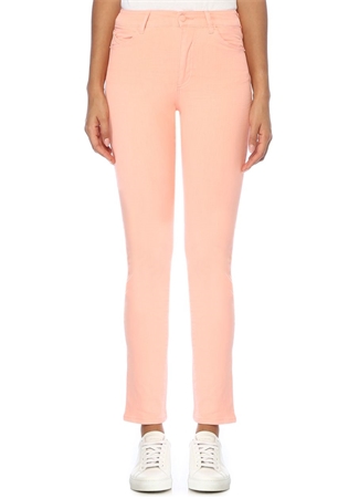 Emporio Armani Kadın Slim Fit Pembe Jean Pantolon 25 US