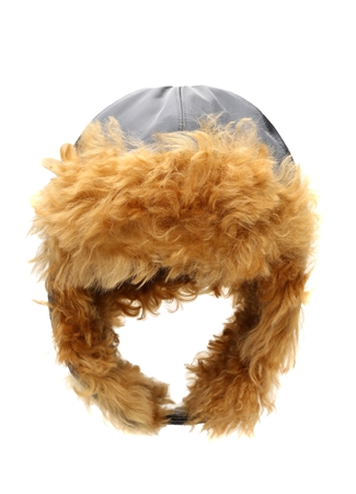 Inverni Kadın Gri Taba Shearling Şapka 57 EU Inverni Kadın Gri Taba Shearling Şapka 57 EU