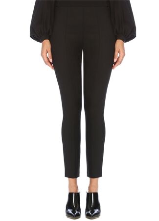 The Row Kadın Siyah Dar Paça Yün Pantolon 6 US