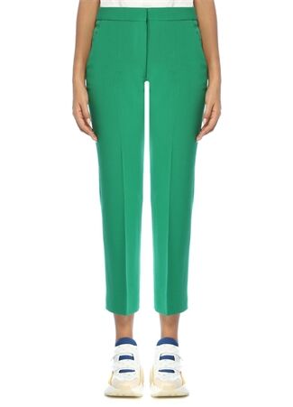 Stella McCartney Kadın PANTOLON Yeşil 40 IT