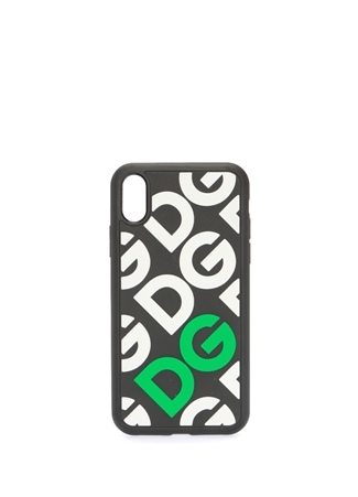 Dolce&Gabbana Kadın Siyah Beyaz Logolu iPhone X Telefon Kılıfı EU Dolce&Gabbana Kadın Siyah Beyaz Logolu iPhone X Telefon Kılıfı EU
