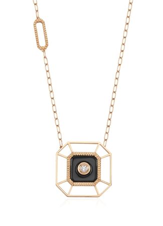 Melis Göral Kadın KOLYE Pembe EU