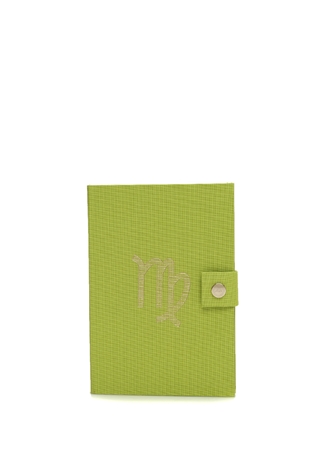 AA Paper&Co Yeşil Başak Burcu Baskılı Not Defteri EU