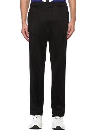 Versace Erkek Medusa Siyah Beyaz Logo Bantlı Eşofman Altı M EU