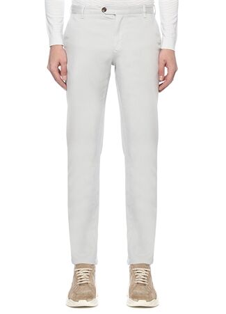 Beymen Club Erkek Regular Fit Gri Normal Bel Chino Pantolon 46