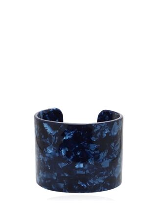 Aym Kadın Anabelle Lacivert Desenli Bileklik EU