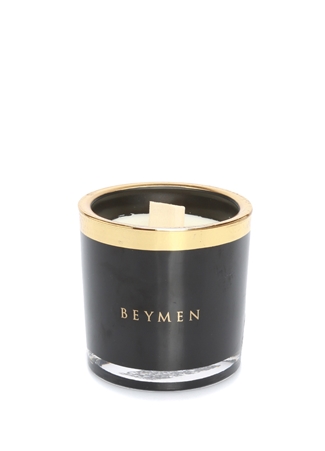 Beymen Hediye Siyah Gold Logo Baskılı 320 gr Bitkisel Mum Beymen Hediye Siyah Gold Logo Baskılı 320 gr Bitkisel Mum