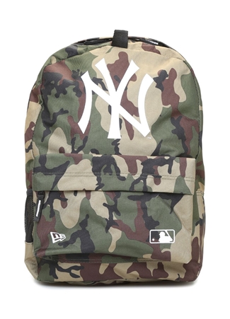 New Era Kadın Stadium Kamuflaj Desenli Sırt Çantası Haki EU New Era Kadın Stadium Kamuflaj Desenli Sırt Çantası Haki EU