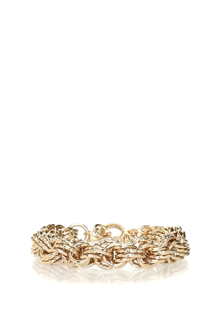 Beymen Collection Kadın Gold Çoklu Zincir Bileklik Altın Rengi EU