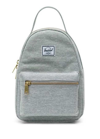 Herschel Kadın Nova Mini Classics Gri Logolu Sırt Çantası EU Herschel Kadın Nova Mini Classics Gri Logolu Sırt Çantası EU