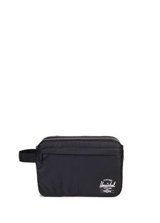 Herschel Erkek Toiletry Siyah Logolu Tıraş Çantası EU
