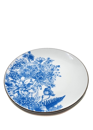Mi Su Deco Azul Blanco Mavi Beyaz Porselen Tatlı Tabağı Mi Su Deco Azul Blanco Mavi Beyaz Porselen Tatlı Tabağı