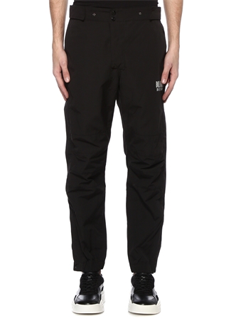 Billionaire Boys Club Erkek Siyah Yüksek Bel Fermuar Detaylı Jogger Pantolon XL EU