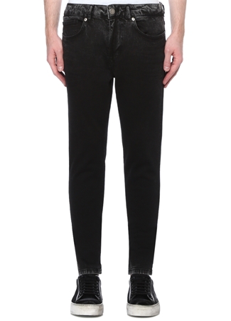 Academia Erkek Slim Fit Jean Pantolon Siyah 36 IT