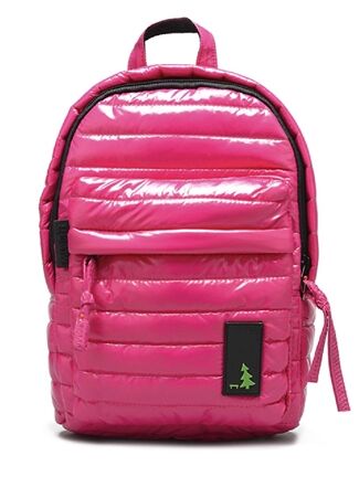 Mueslii Kadın Mini 7 Pembe Logolu Puff Sırt Çantası EU