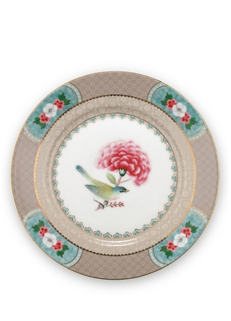 Pip Studio Blushing Birds Haki Porselen Tabak