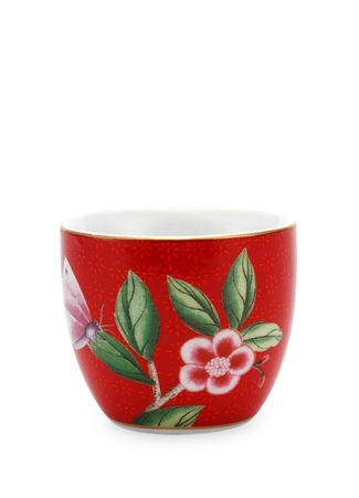Pip Studio Blushing Birds Kırmızı Porselen Yumurtalık Pip Studio Blushing Birds Kırmızı Porselen Yumurtalık