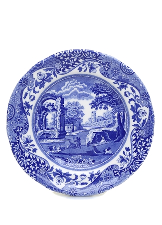 Spode Blue Italian Porselen Ekmek Tabağı Mavi Spode Blue Italian Porselen Ekmek Tabağı Mavi