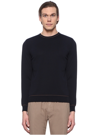 Eleventy Erkek Lacivert Basic Kazak S EU