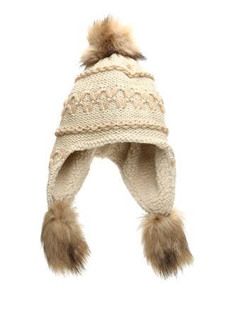 Starling Kadın Bej Ponponlu Kulaklı Bere EU Starling Kadın Bej Ponponlu Kulaklı Bere EU