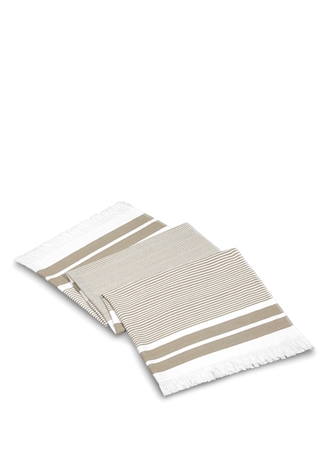 L’appartement Kelsie Herringbone Kahverengi Peştemal L’appartement Kelsie Herringbone Kahverengi Peştemal