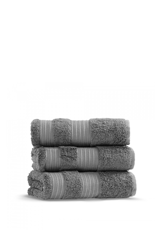 L’appartement London Bambu Gri Banyo Havlusu