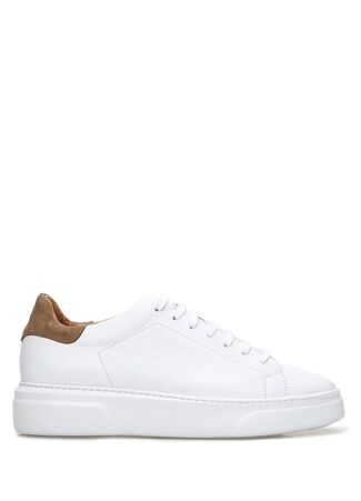 Beymen Collection Erkek Beyaz Deri Sneaker 40