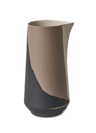 Esma Dereboy Tube Colorblocked El Yapımı Porselen Sürahi Siyah Esma Dereboy Tube Colorblocked El Yapımı Porselen Sürahi Siyah